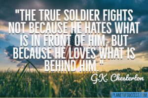 The 55 Greatest Military Quotes of All Time - Planet of Success